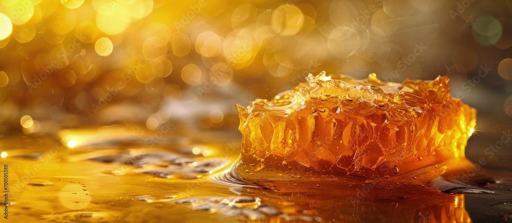 honey from long storage turned from liquid to solid crystallized and ...
