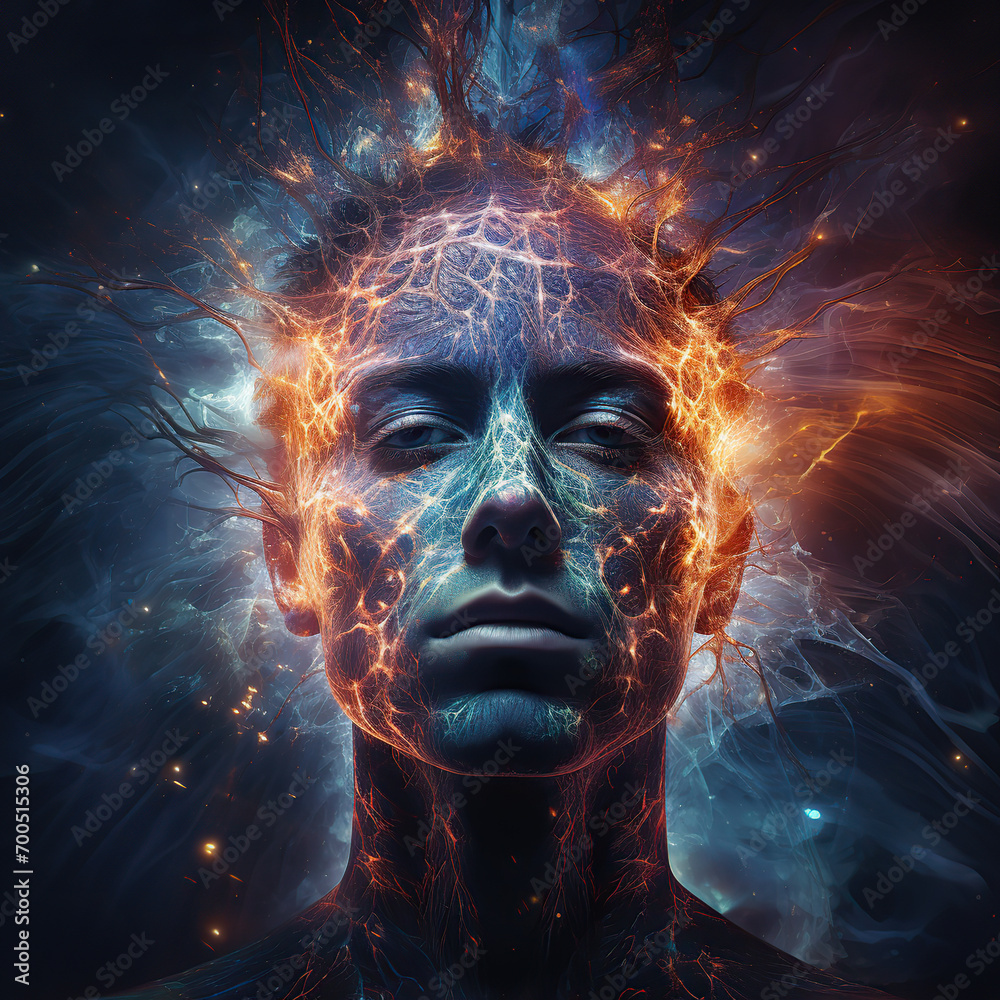 Foto de artificial intelligence, face recognition, AI face, machine ...