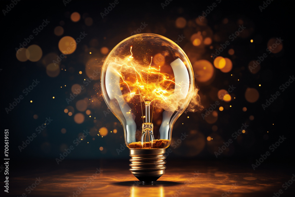 A visual metaphor of a thought bubble expanding and transforming into a ...