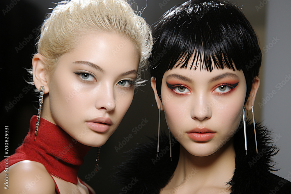 "2000s chic: Revisit the makeup trends of the 2000s, adding a contemporary touch for timeless ...