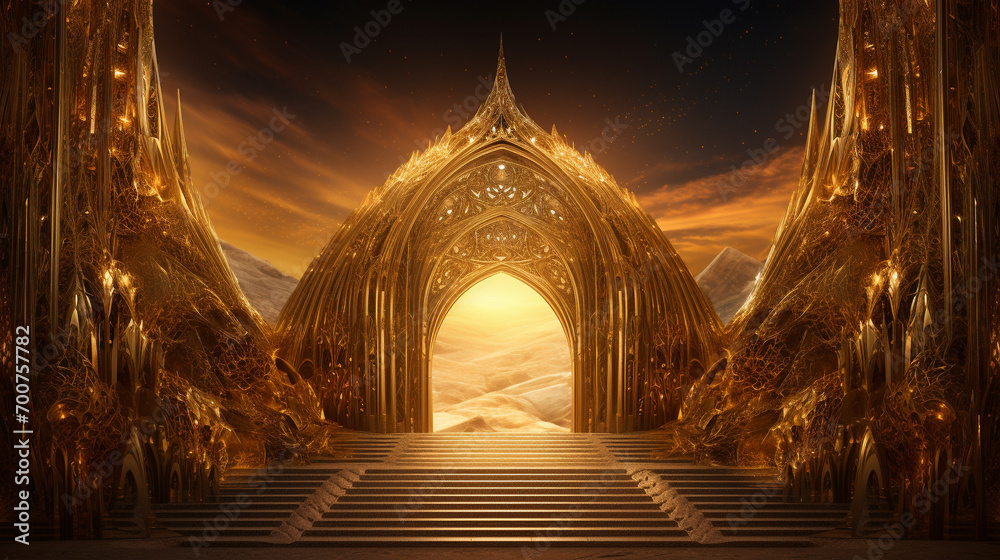 gateway, gateway theme, suitable for an image illustration or ...