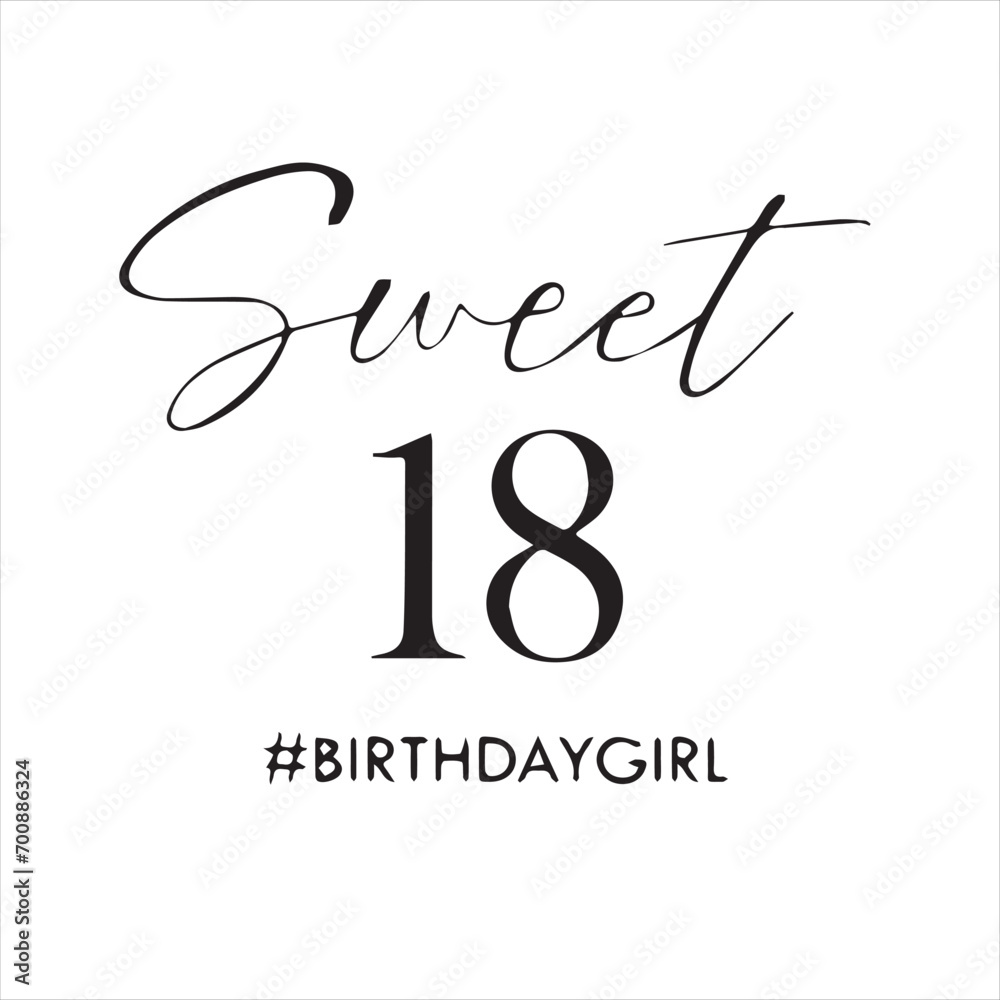 sweet 18 birthday girl background inspirational positive quotes ...