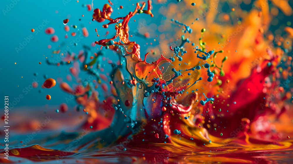 8k desktop wallpapers featuring paint splashes on various wallpaper ...