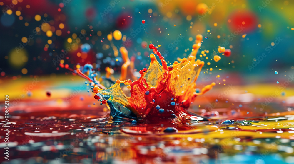 8k desktop wallpapers featuring paint splashes on various wallpaper ...