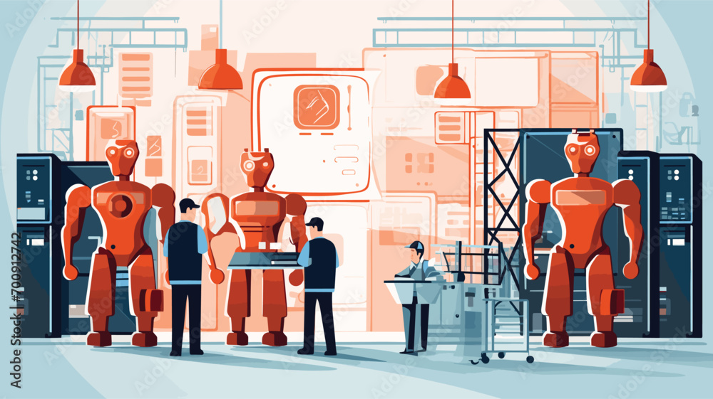safety-conscious culture within a technologically advanced factory with ...