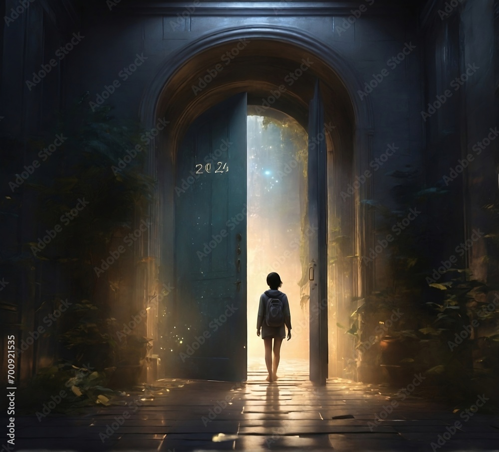 In 2023, the protagonist confronts trials, feeling the past's weight ...