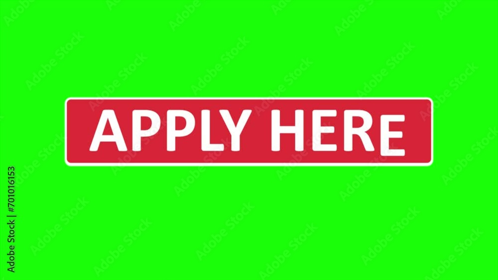 Vidéo Stock Apply with cursor button. Internet icon. Pointer click icon. Motion graphics 4k ...