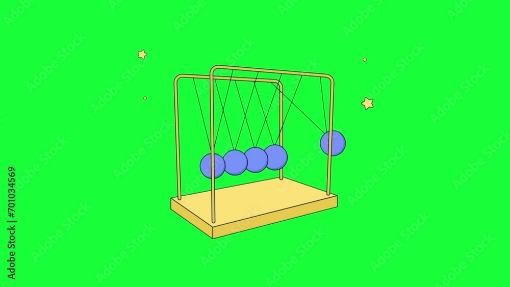 Animated cradle icon background, logo symbol, social media, green ...