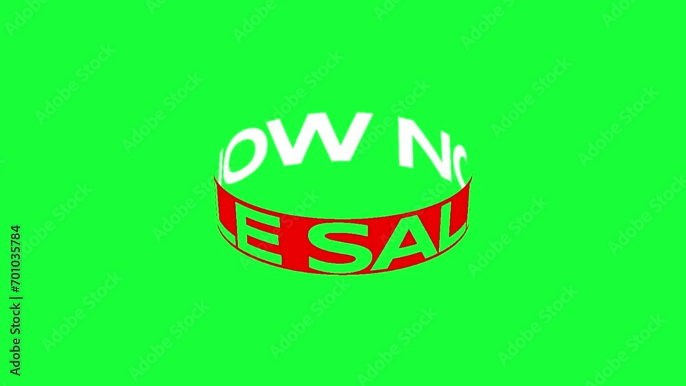 Animated Sale Now icon background animated, logo symbol, social media ...