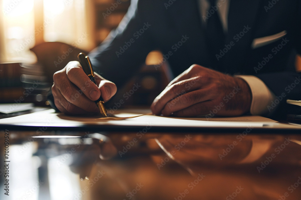 Signatories, whether in corporate boardrooms or legal offices ...