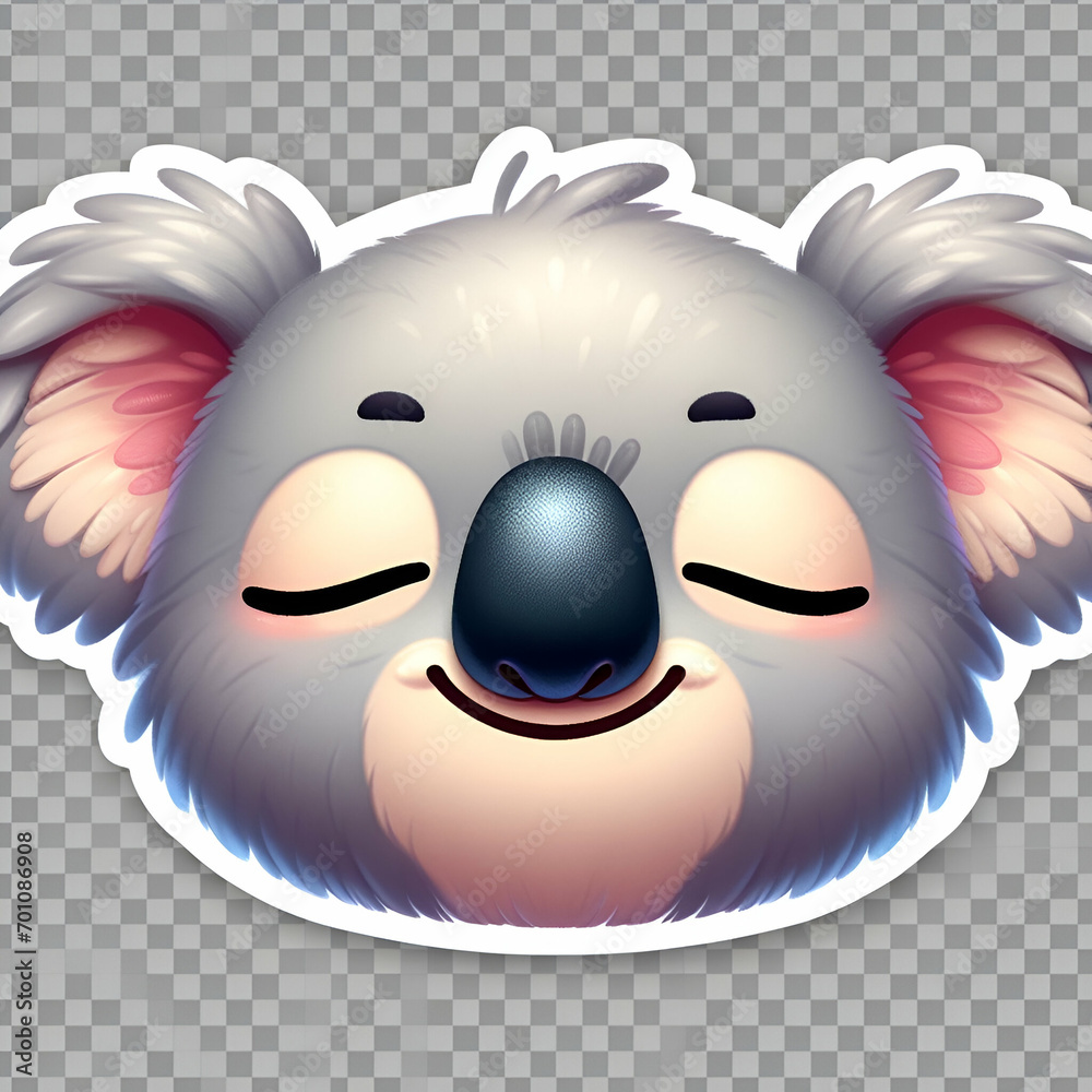 Portrait of a Cute Adorable Funny Happy Lazy Children Friendly Cartoon ...