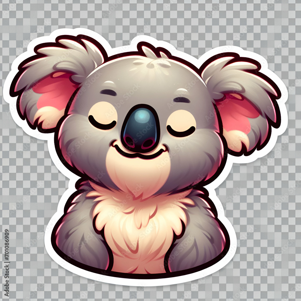 Portrait of a Cute Adorable Funny Happy Lazy Children Friendly Cartoon ...