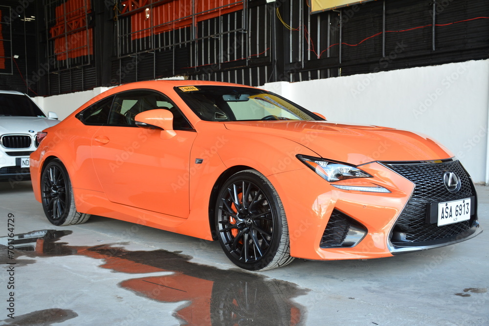 Lexus rcf at VIP car show in Cainta, Philippines Stock Photo | Adobe Stock
