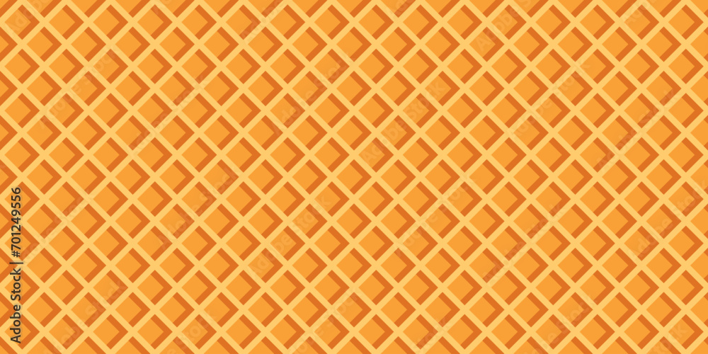Seamless diagonal wafer pattern. Realistic wafer repeat horizontal ...