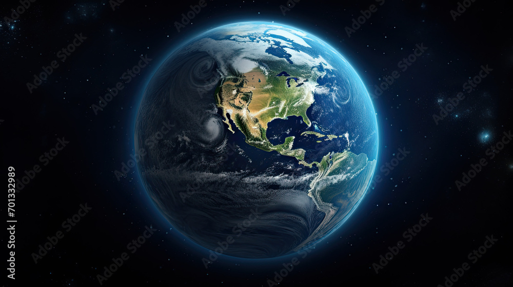 The Earth from space showing all they beauty. Extremely detailed image ...