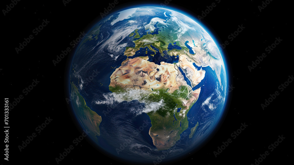 The Earth from space showing all they beauty. Extremely detailed image ...