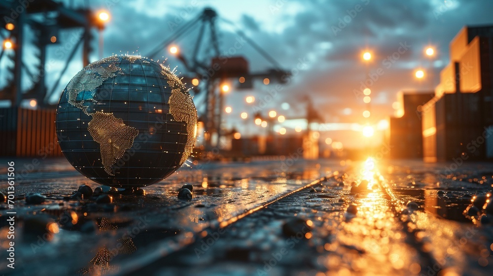 A visual representation of the WCO (World Customs Organization) logo ...