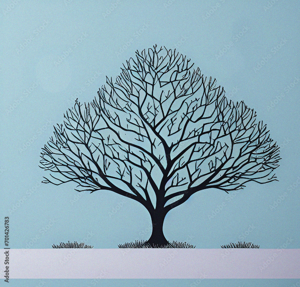 Tree of Life. Colorful background with tree. Template design. Nature ...