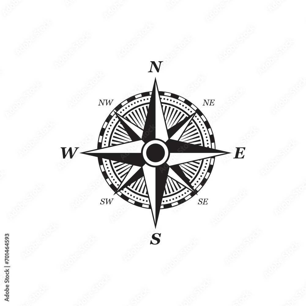 Nautical Compass Svg, Nautical Compass png, Compass svg, Compass ...