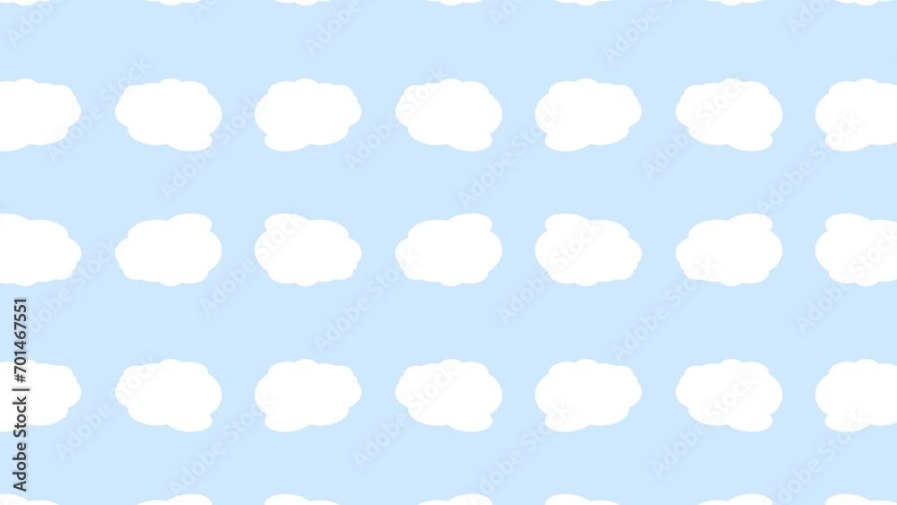 Clean Animated Clouds Background (Looping) Stock Template | Adobe Stock
