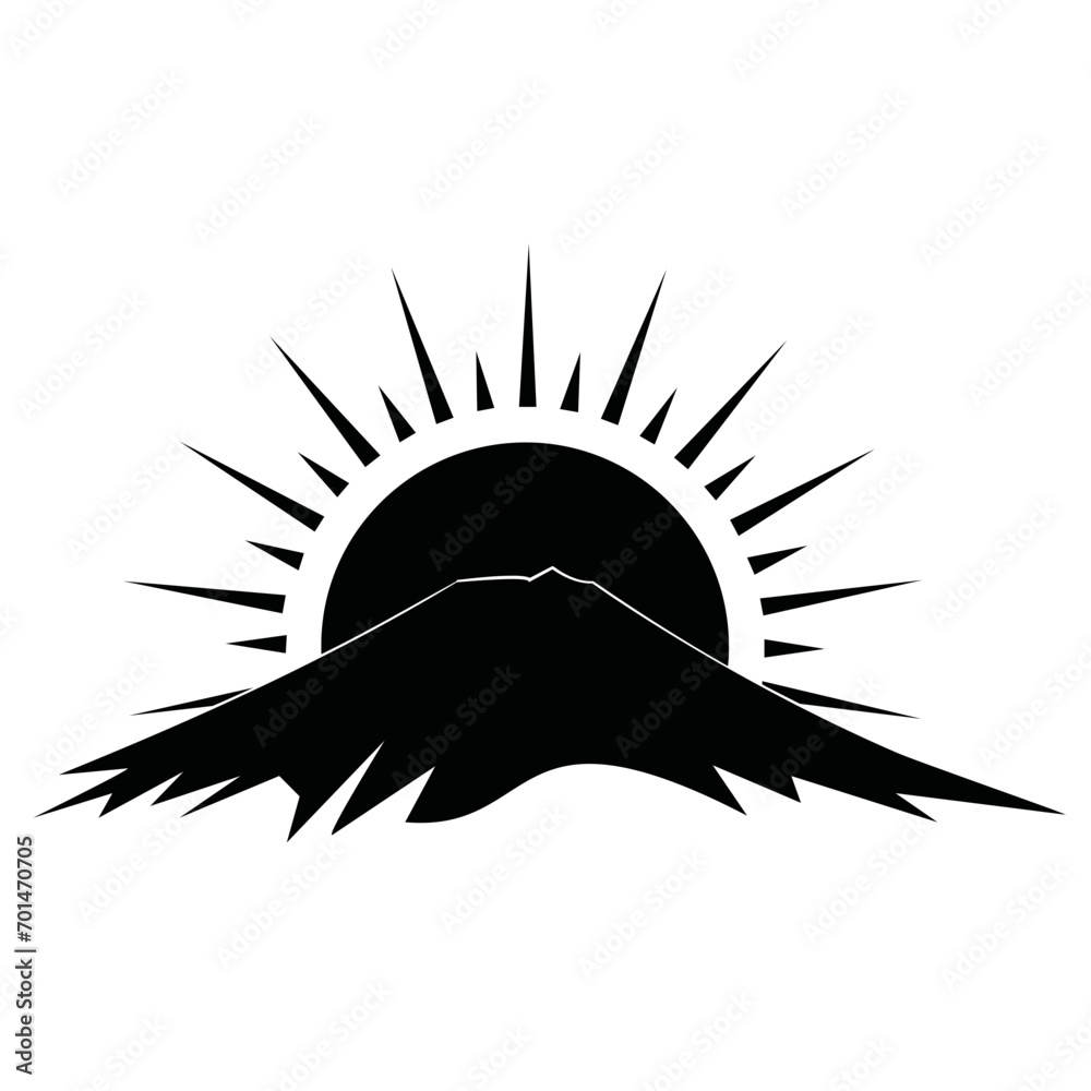 Stockvektorbilden Sunrise Svg Sunrise Png Sunset Svg Sunset Png