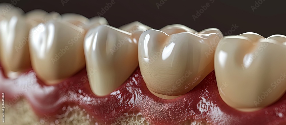 Very heavy Tartar in teeth or Dental calculus dental calculus at lower ...