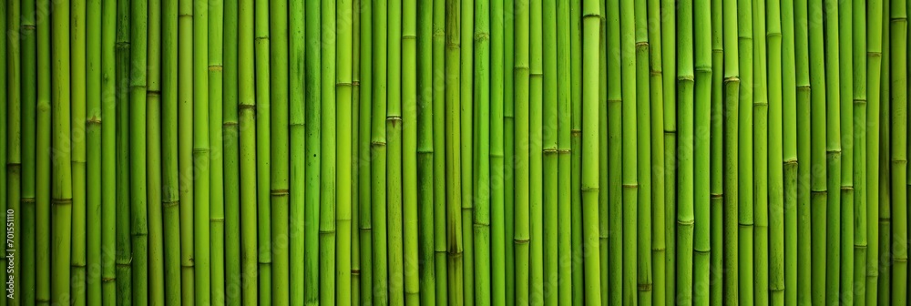 Green bamboo texture for interior or exterior design, bamboo fence ...