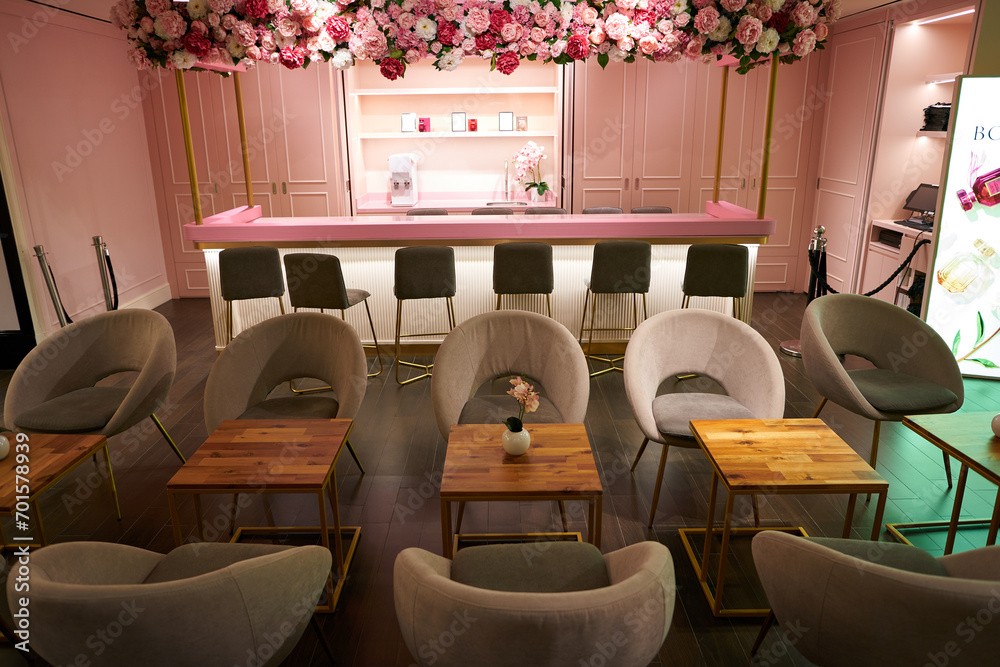 SINGAPORE - NOVEMBER 06, 2023: interior shot of Victoria's Secret store ...