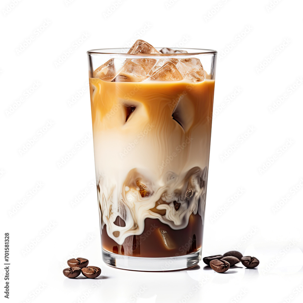 An ice shaken espresso is expertly blended with just the right amount ...