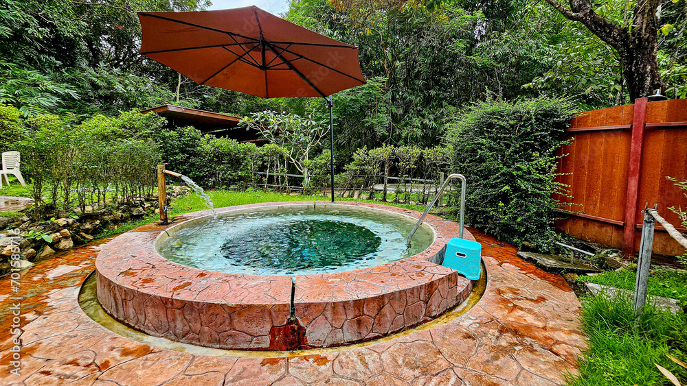 Relaxing natural hot spring pools surrounded by nature has been a ...