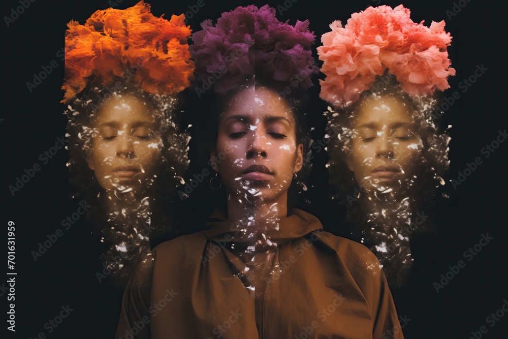 Triptych. Digital collage. Film vibe. Analog aesthetics. Nostalgic mood ...