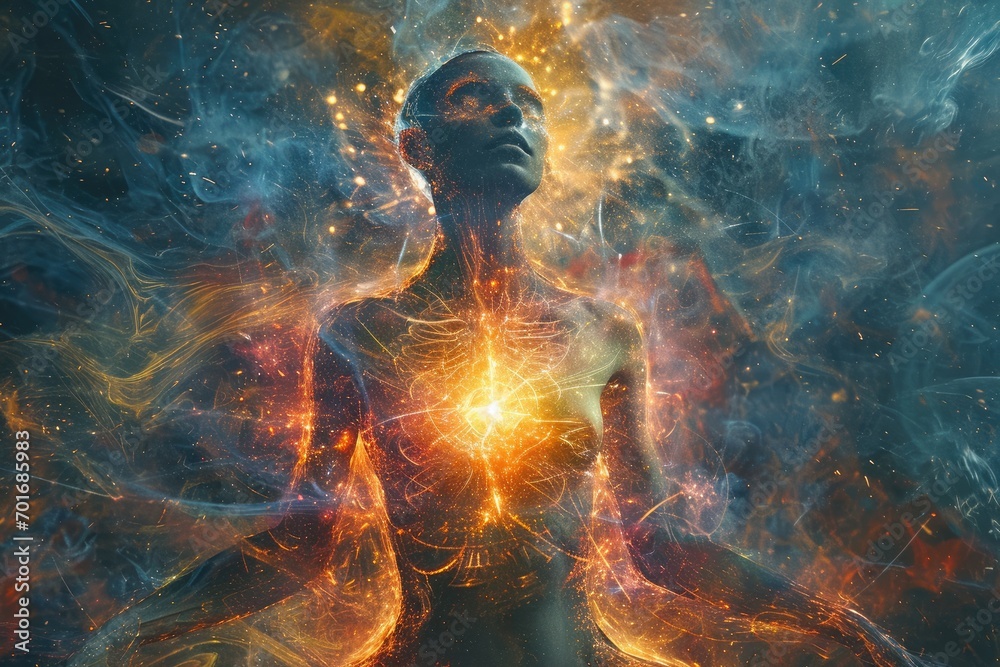 Human electromagnetic field - a subtle, radiant energy enveloping body ...