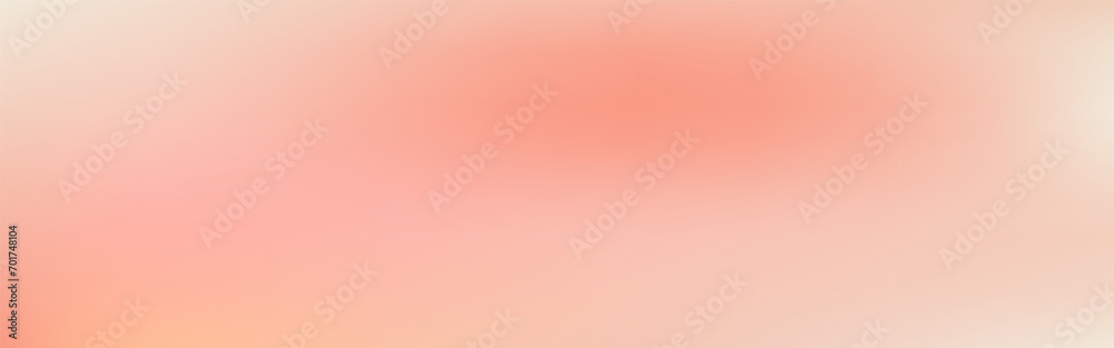 Vecteur Stock Blurred pink and peach background for back splash, Peach Fuzz color background ...