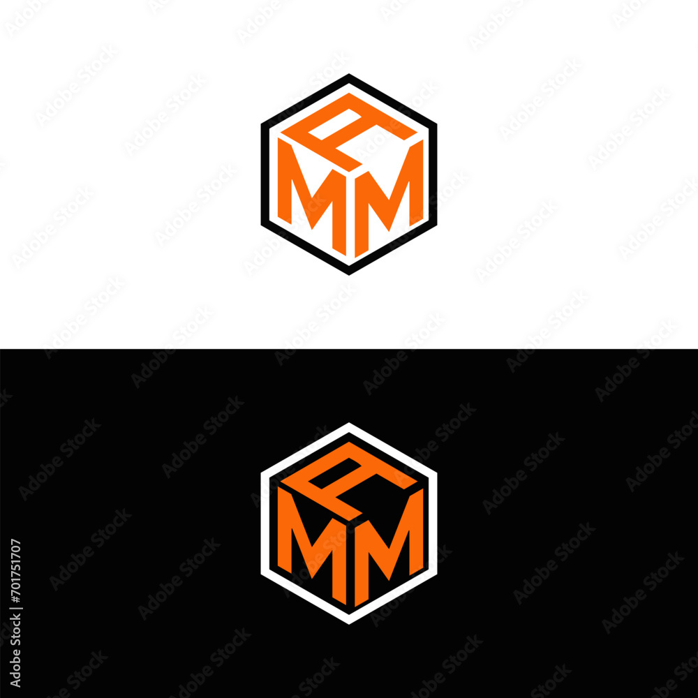 MMA logo. M M A design. White MMA letter. MMA, M M A letter logo design ...