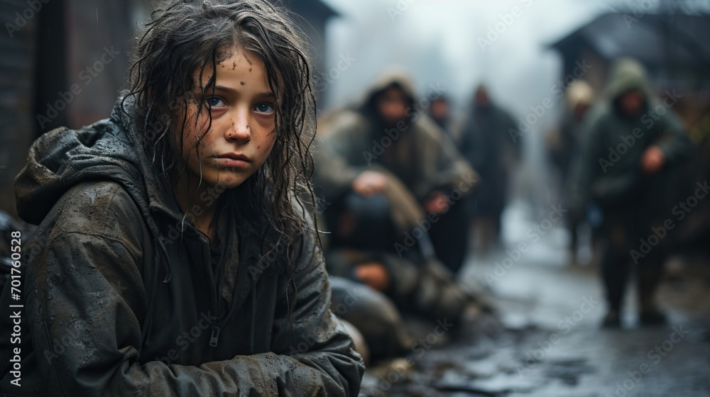 Neglected Children in Poverty: A Heartbreaking Portrait of Misery and ...