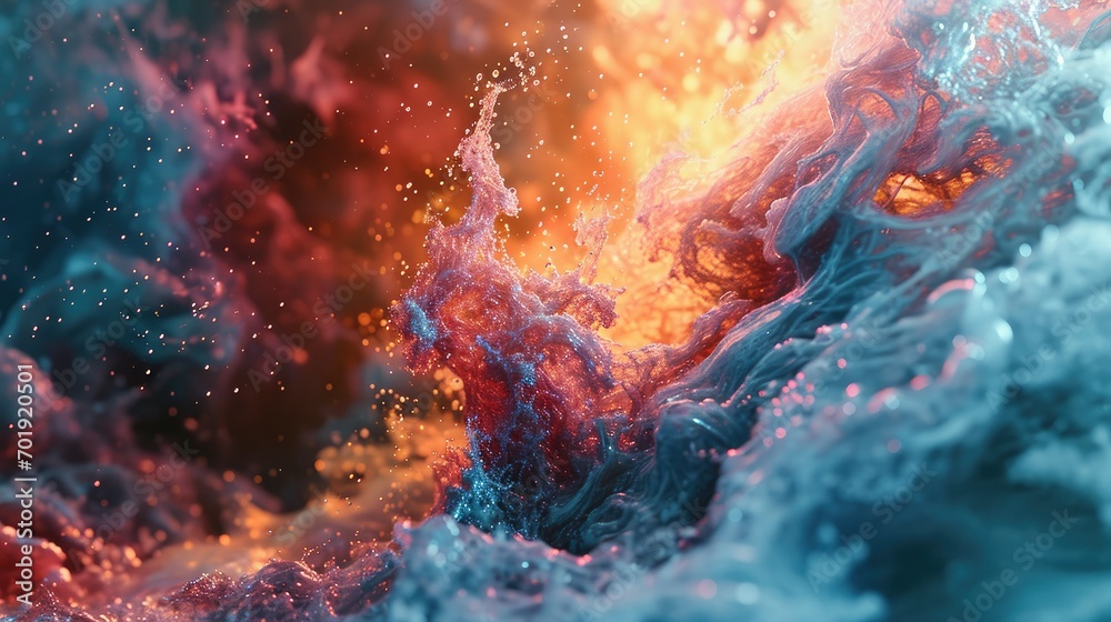 artistic combination creates a mesmerizing and dynamic visual effect ...
