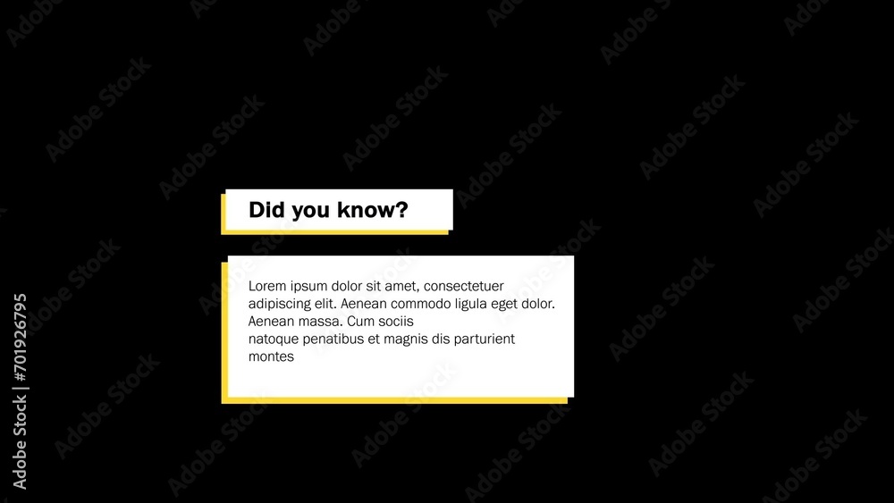 Modern Quote and Questions Lower Thirds Info Screen Stock Template ...