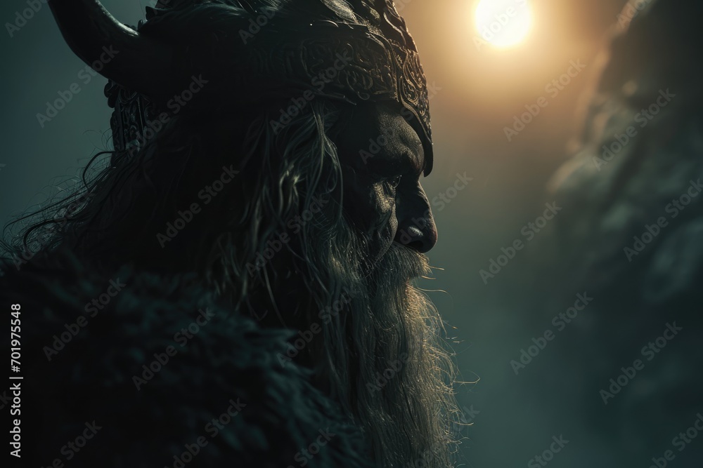 Lord of Shadows: A Cinematic Scene of Hades, the Greek God of the ...