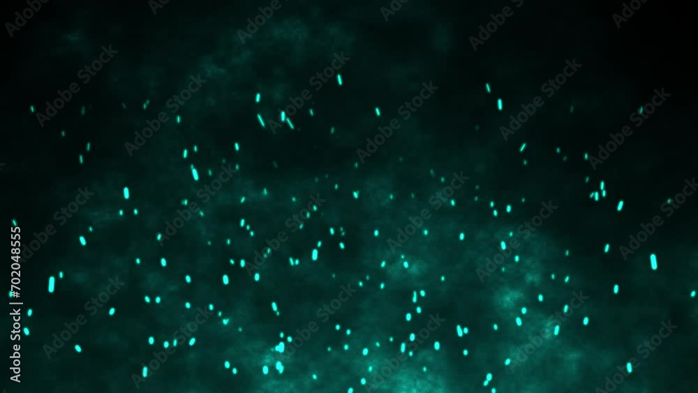 3D animation motion flames fiery hot ember sparks firework glow flying ...