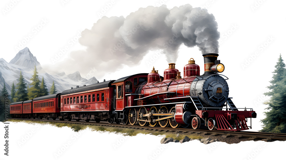 Train PNG, Transparent background train, Railway transport graphic ...