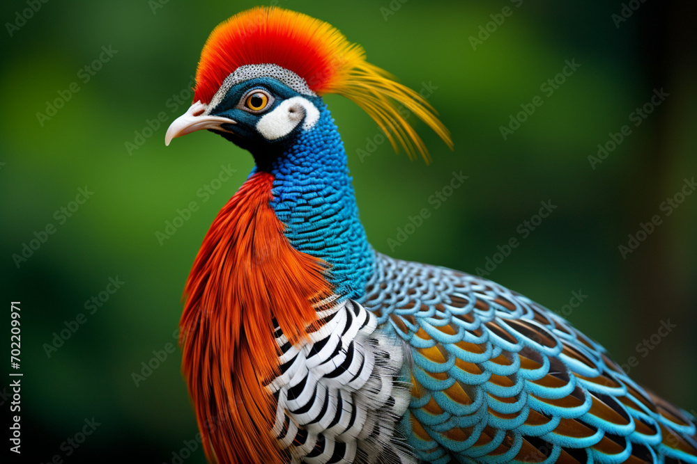 7-color pheasant is a very valuable bird and has a high economic and ...