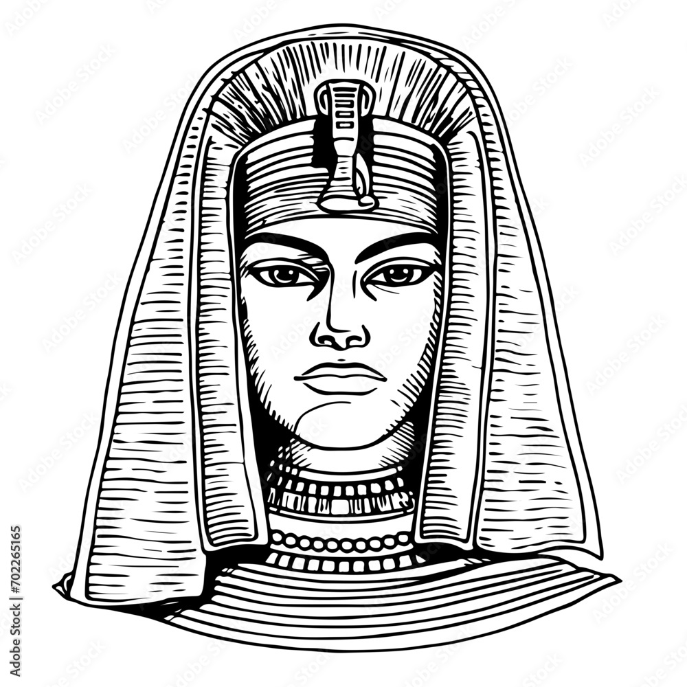 Egypt Ash, God of the Libyan desert and the western oases of Egypt ...