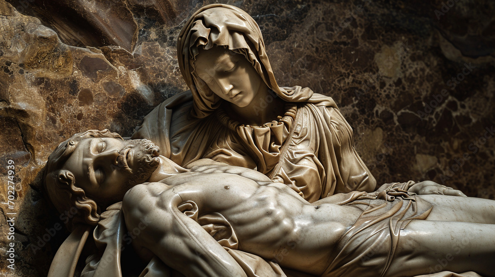 Pietà's Grief-Stricken Embrace: An emotional representation of the ...
