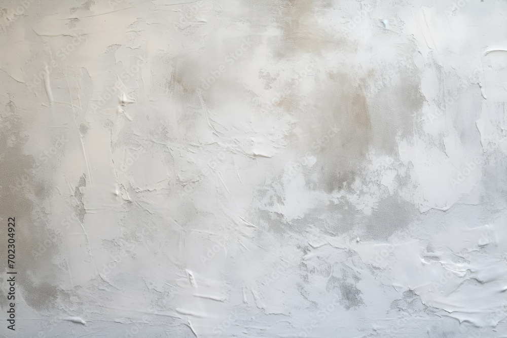 Wall texture with filler paste applied with spatula decorative white ...