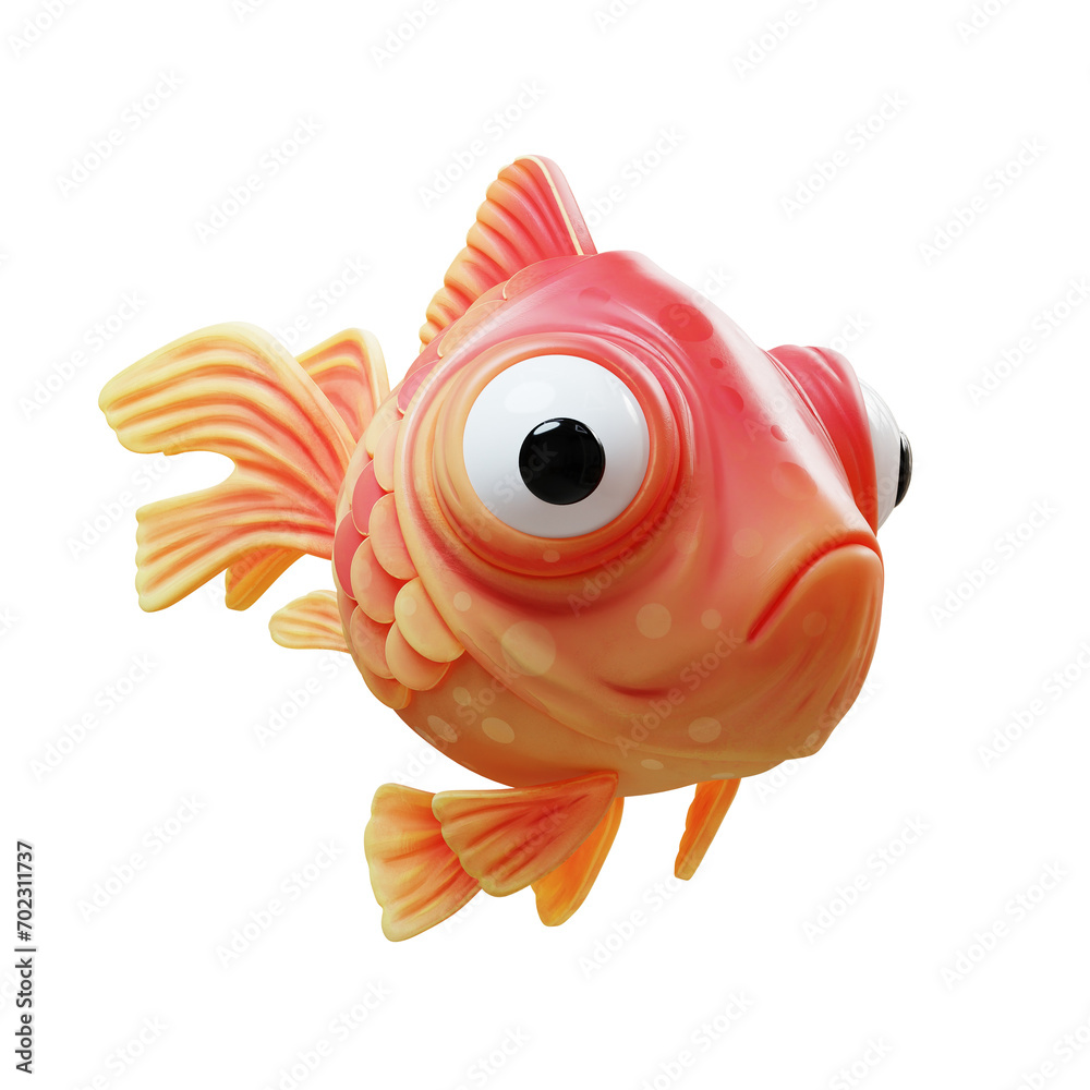 Concept art character of a sad little сute cartoon kawaii funny ...