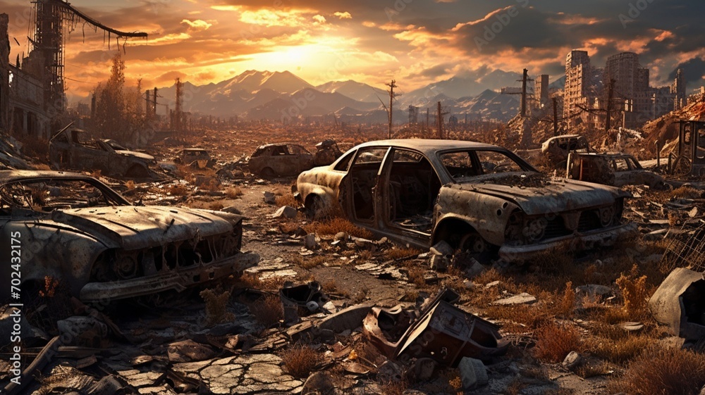 Chaos Unleashed: A Gaming Background Immersed in the Landscape of ...