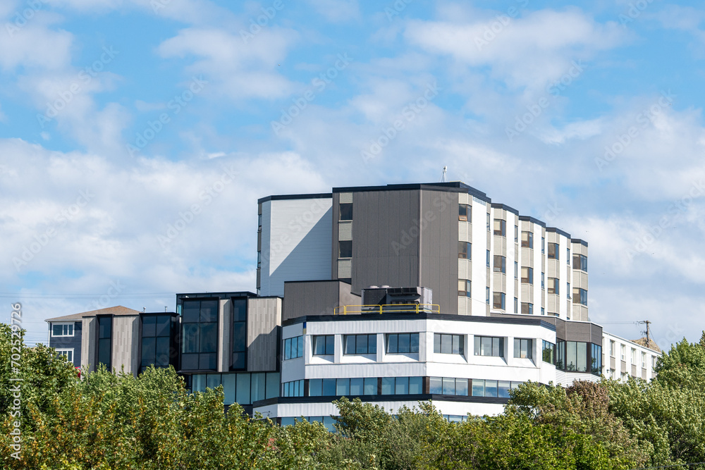 St. John's, Newfoundland, Canada-January 1, 2024: Memorial University ...