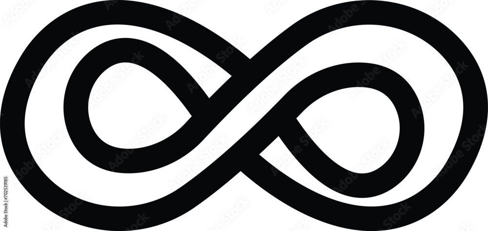 Infinity icon . eternity, infinite, endless, loop symbols. Unlimited ...