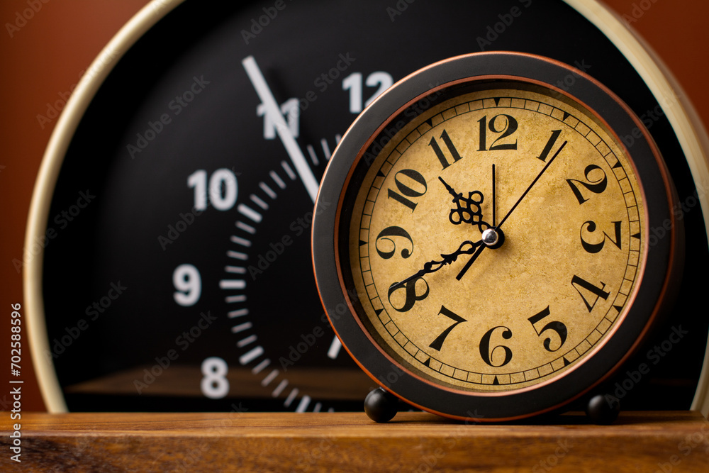 Time stands still Time and work concept Punctuality and appointments ...