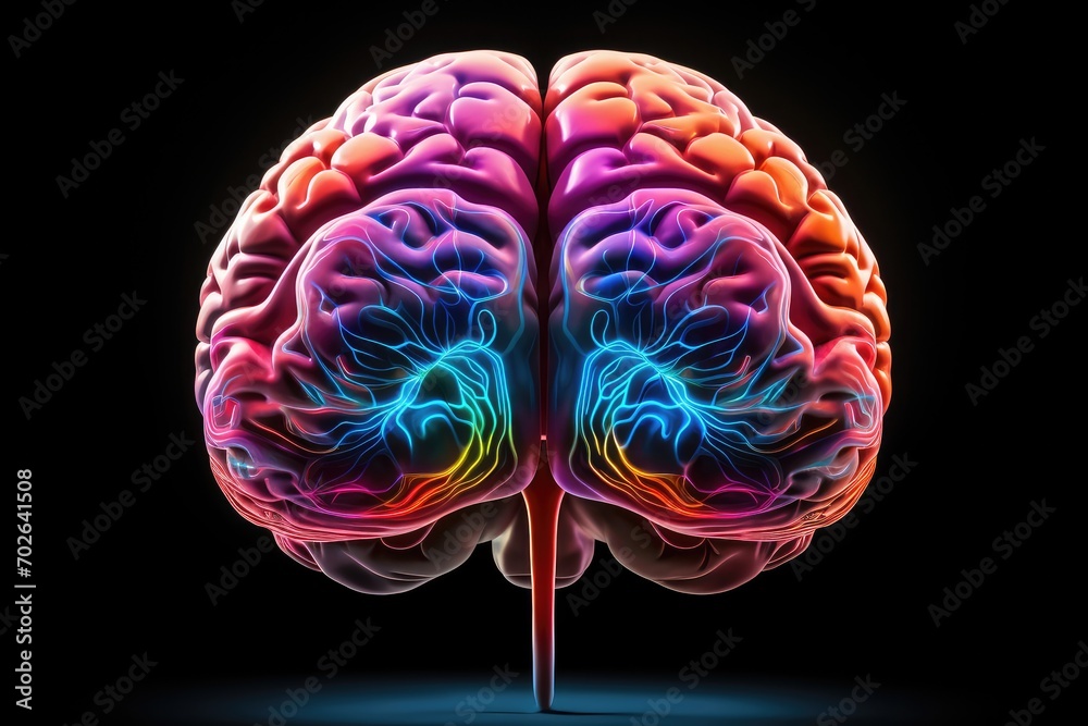Brain neurogenesis in hippocampus, prefrontal cortex, hub of ...